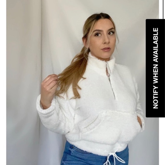 Sweaters | Sherpa Cozy Crop Sweater | Poshmark